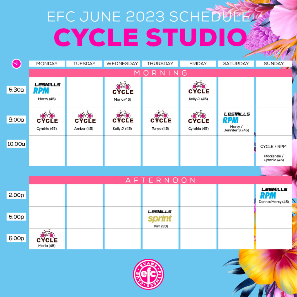 GroupEx Schedule | EFC GroupEX Schedule | Monthly GroupEx Schedule
