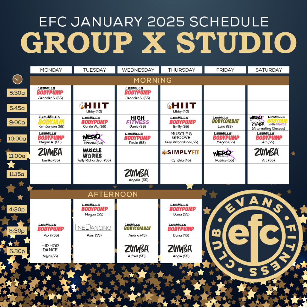 Evans Fitness Club | Home | Join Our Gym at EFC | State of the Art Facility